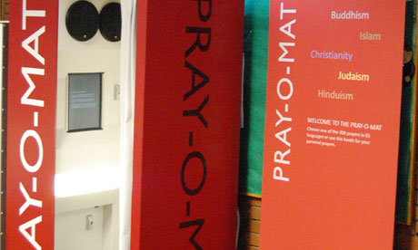Weird: Manchester University has a “Pray-o-mat” booth – Skeptical Science
