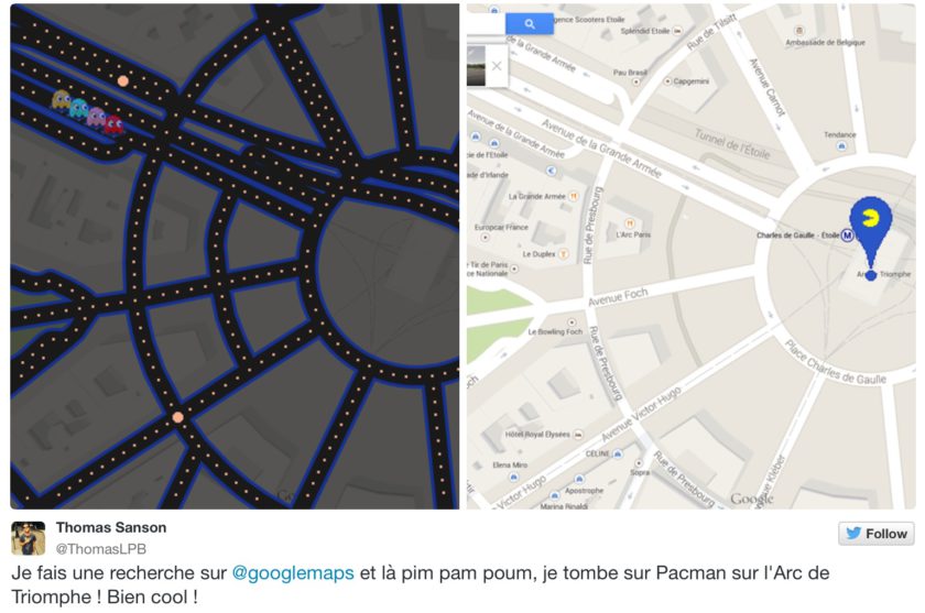 Pac-Man is now available in Google Maps … yes really – Skeptical Science